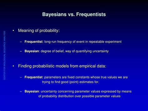 Ppt Bayesian Inference Anders Gorm Pedersen Molecular Evolution Group