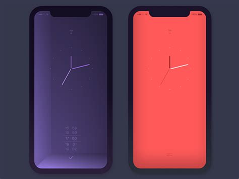 Minimal Clock Apps Concept On Behance Minimal Clock Apps Concept On Behance