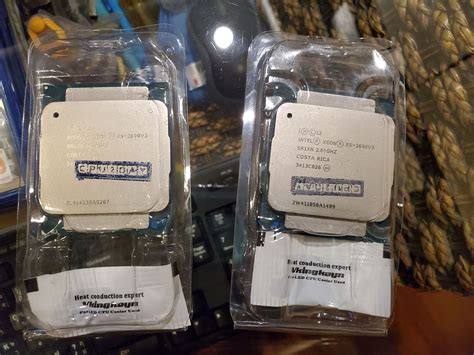 [ขาย] Cpu Intel Xeon E5 2690 V3 2 6ghz 3 5ghz 12c 24t 2 ตัว Products Offer