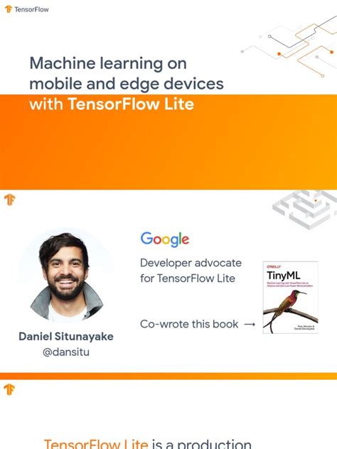 Getting Started With Machine Learning On Mobile And Edge Devices Using Tensorflow Lite Pdf