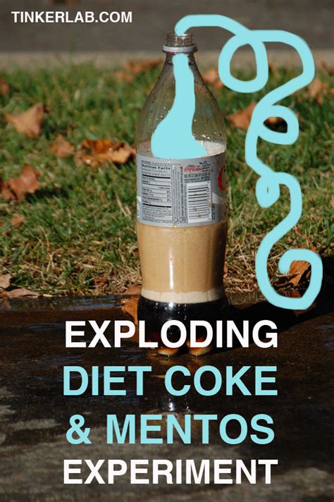 Diet Coke And Mentos Science Fair Project