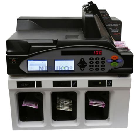 Nisuko Fully Automatic Note Sorting Machine 2 Plus 1 Pocket For Bank Office Model Name Number