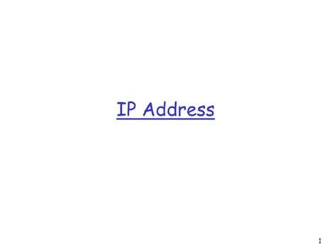 PPT IP Address PowerPoint Presentation Free Download ID