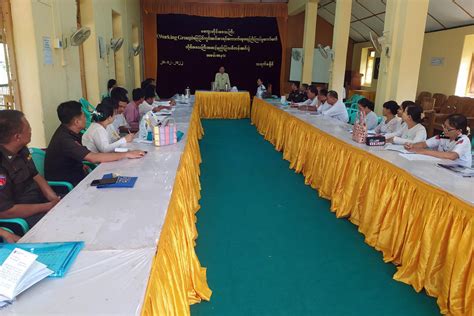 သရက်မြို့၌ Working Group မြေပြင်ကွင်းဆင်း စာရင်းကောက်ယူရေး ကြီးကြပ်မှုကော်မတီ တိုင်းဒေသက