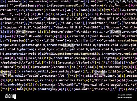 Programming Code Abstract Screen Of Software Developer Computer Script