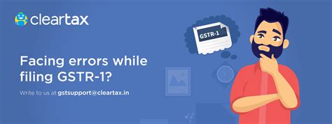 Faqs On Filing Gstr 1 Common Errors