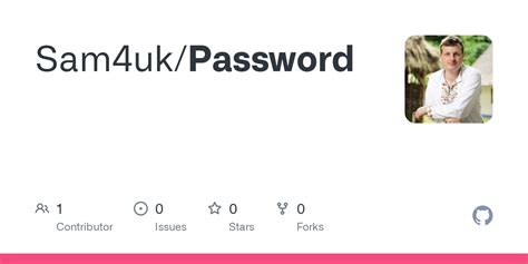 Github Sam4ukpassword