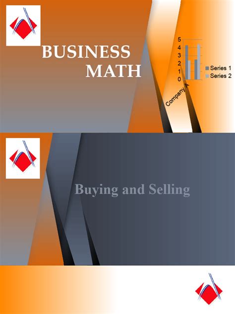 Business Math 002 Pdf Gross Margin Mortgage Loan