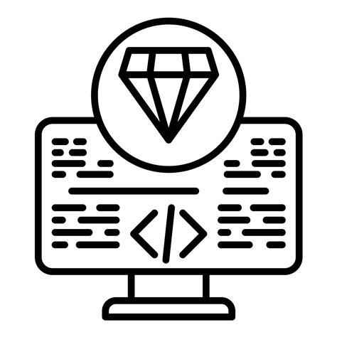 Valuable Software Line Icon 14669401 Vector Art At Vecteezy