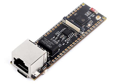 Esp32 S3 Eth Cam以太网开发板poe Sd摄像头兼容树莓派pico尺寸
