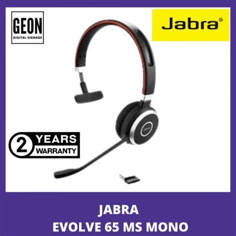 Jabra Evolve Ms Mono Geon Asia