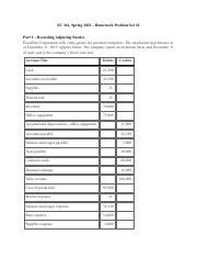 EC Spring Problem Set With Answers Pdf EC Spring Part Homework Problem