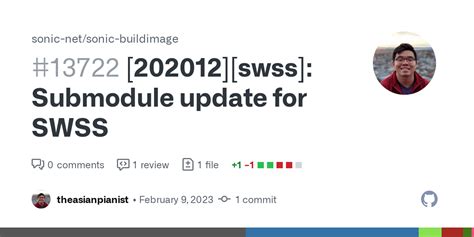Swss Submodule Update For SWSS By Theasianpianist Pull Request Sonic Net