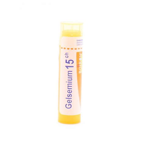 Boiron Gelsemium 15ch Tube Granules