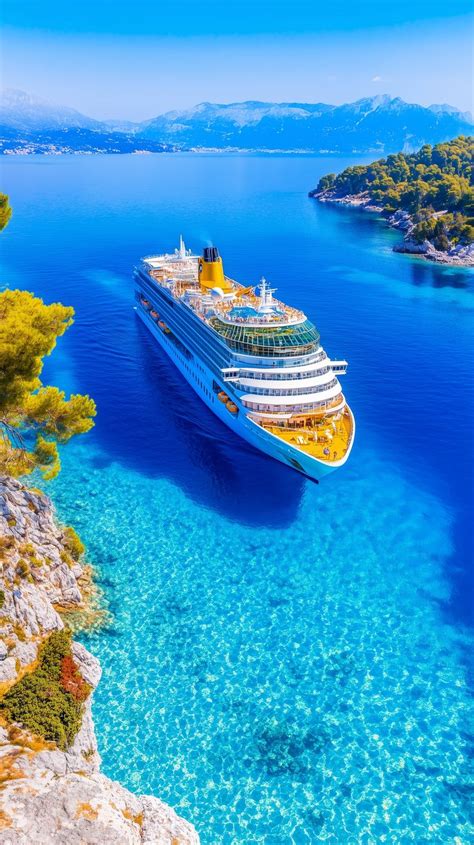 Sunny Cruise Cruise Ships Pictures Cruise Ship Scenic View Cruise