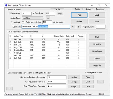 Auto Click At Multiple Locations On Screen