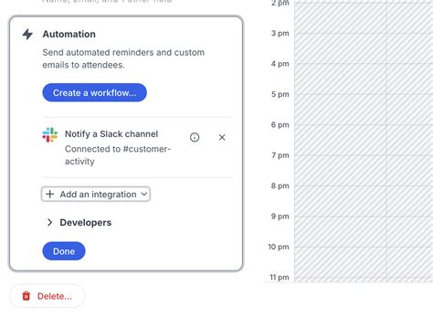 Integrating With Slack Meetings Help