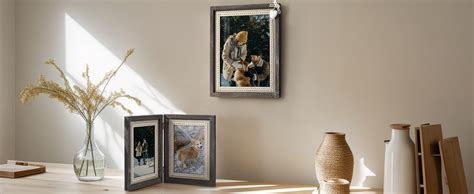 Afuly 8x10 Rustic Farmhouse Picture Frame White Heart Cute