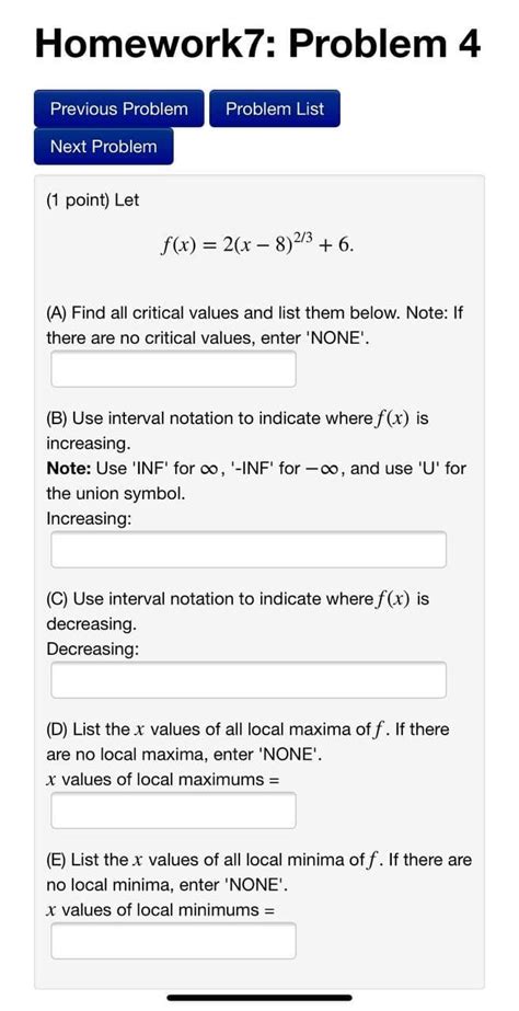 Solved Homework7 Problem 4 Previous Problem Problem List Chegg Com