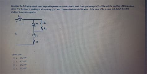 Solved Consider The Following Circuit Used To Provide Power Chegg