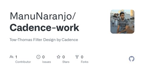 Github Manunaranjocadence Work Tow Thomas Filter Design By Cadence