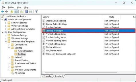 Как поменять обои рабочего стола без активации в Windows 11