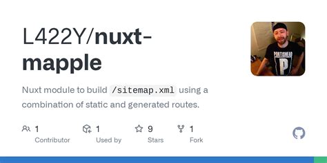 Github L422ynuxt Mapple Nuxt Module To Build `sitemapxml` Using A