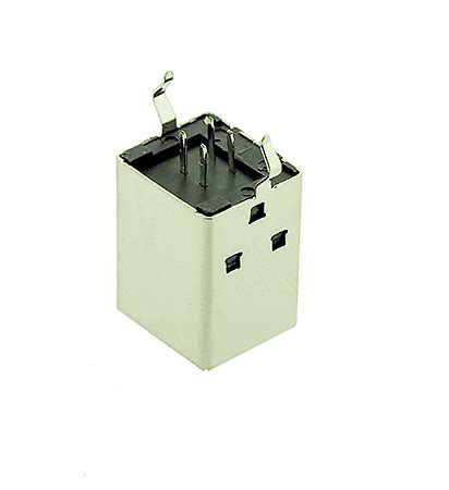 VUSB Valcon USB Type B Vertical Socket Toby Electronics