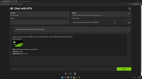 Chat With RTX Now Free To Download NVIDIA Blog