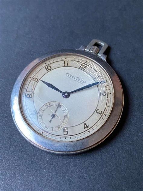 Jaeger Lecoultre Montre De Gousset En Acier Carvajal