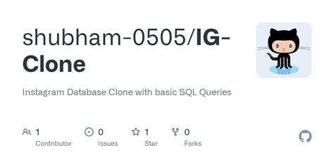 github shubham 0505 ig clone a simple instagram database clone with