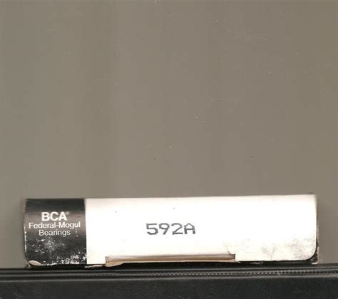 Buy Bca Federal Mogul Bower Bca 592a Roller Bearing Cup Race Brand New