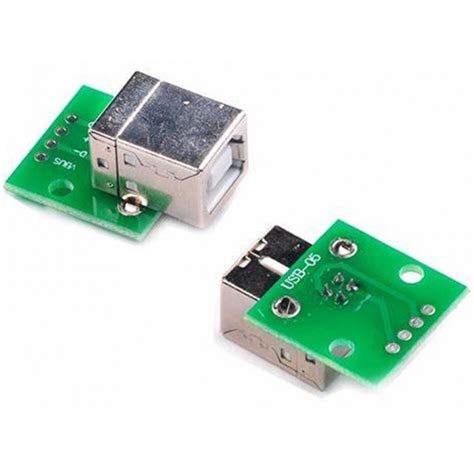 Usb Type B Breakout Board Female