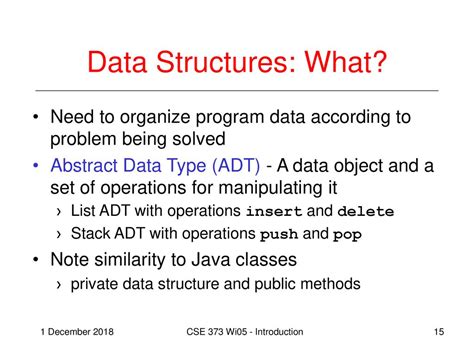 Introduction Cse 373 Data Structures Ppt Download
