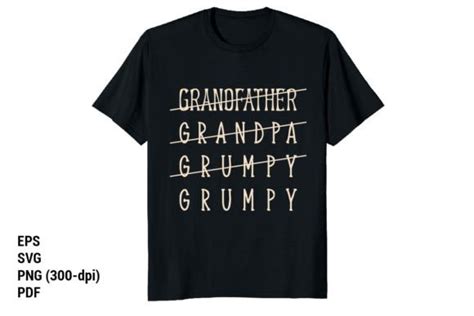 Grandfather Grandpa Grumpy Grumpy Graphic By Graphixee · Creative Fabrica