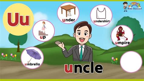 Letter Uu Song Learn About The Letter Uu Reading Phonics For