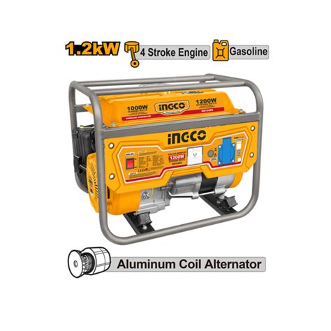 გენერატორი დიზელის ძრავზე 5 კვტ Ingco Gde50001 Ingco