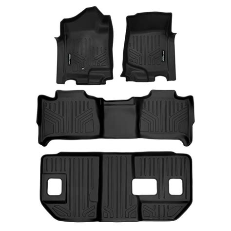 Smartliner 3 Rows Custom Fit Floor Liners Compatible With 2007 2010