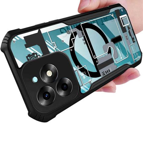 Acrylic Phone Casing Itel S P Plus Rs Power Trendy Brand Case Technology Map Cover