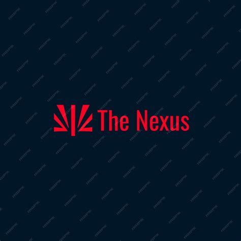 The Nexus Logo Premium Ai Generated Vector