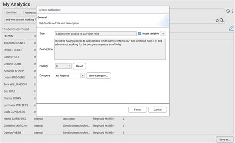 Identity Analytics Enduser Guide Radiant Logic Documentation