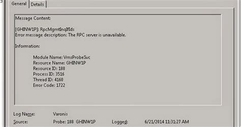 Tech Tips From The Castle Varonis Troubleshooting RPC Failures