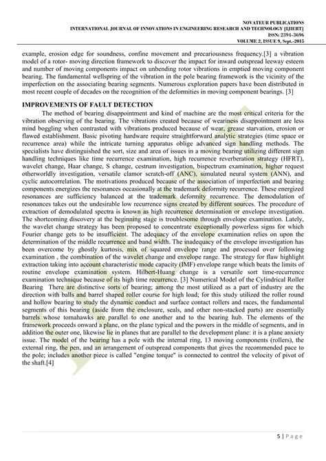 Ball Bearing Analysis Of Fault Simulation Using Finite Element Method A Review Pdf Physics