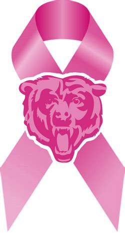Pink Chicago Bears Logo