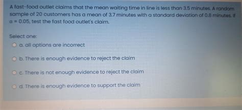 Solved In Hypothesis Testing A Type Error Occurs When Chegg Com