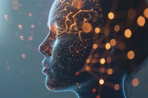 Exploring The Intricacies Of Human Brain Neural Cells Premium Ai Generated Image