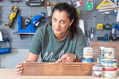 How To Stain Wood A Step By Step Guide For Beginners Anika S Diy Life