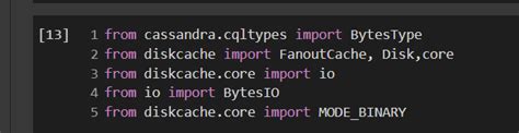 Cannot Import Bytestype From Diskcache Core Issue Deep Learning With Pytorch Dlwpt