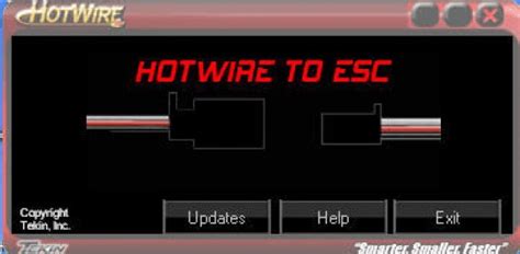 Tekin Hotwire Download Pc Interface For Custom Esc Programming And