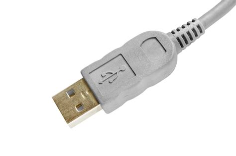 Premium Photo Usb Cable Isolated